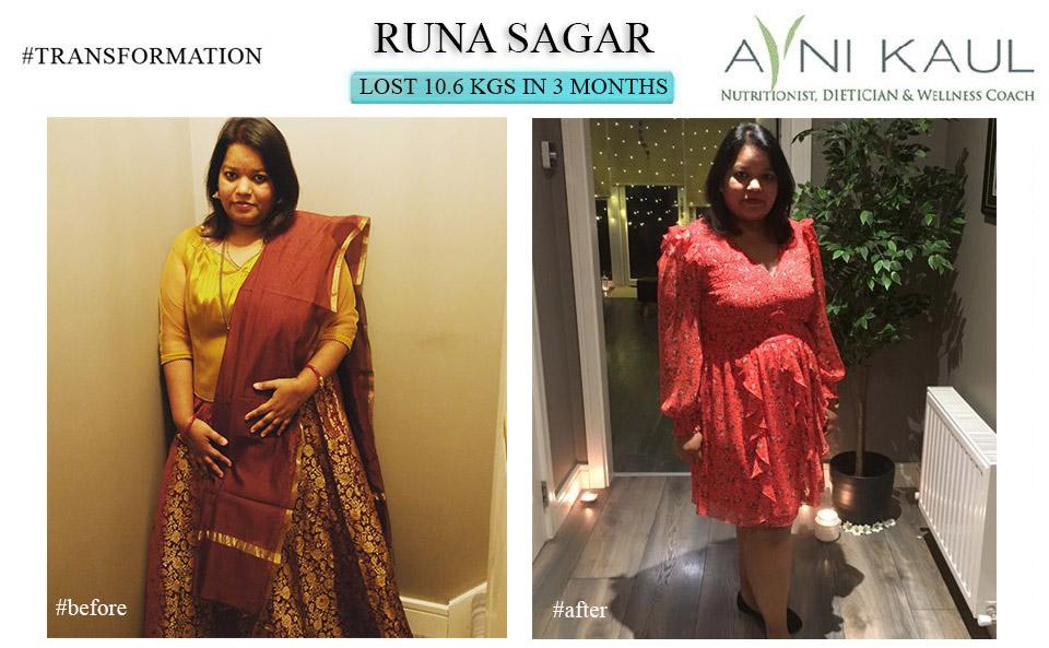 Dietician Avni Kaul Weight Loss Success Stories - Before & After